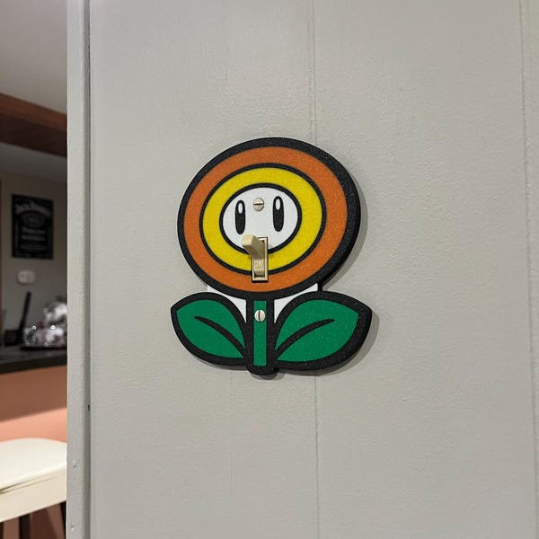 Question Block SINGLE Light Switch Cover Super Mario Room Wall Plate ...