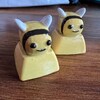 Cute Bee Keycap - 3D Printed Artisan Cherry MX XDA Keyboard Accessory ...