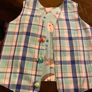 INSTANT DOWNLOAD Connor Vest sizes 12/18 Months to Size 8 Sewing E ...