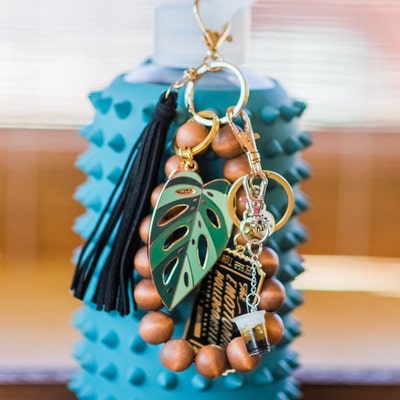 Boba Keychains Dalgona/sea Salt Series, Bubble Tea Keychain, Boba Tea ...