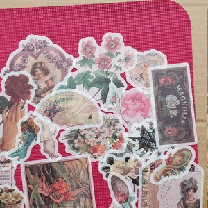 Embellishment Stickers Botanical's - Etsy