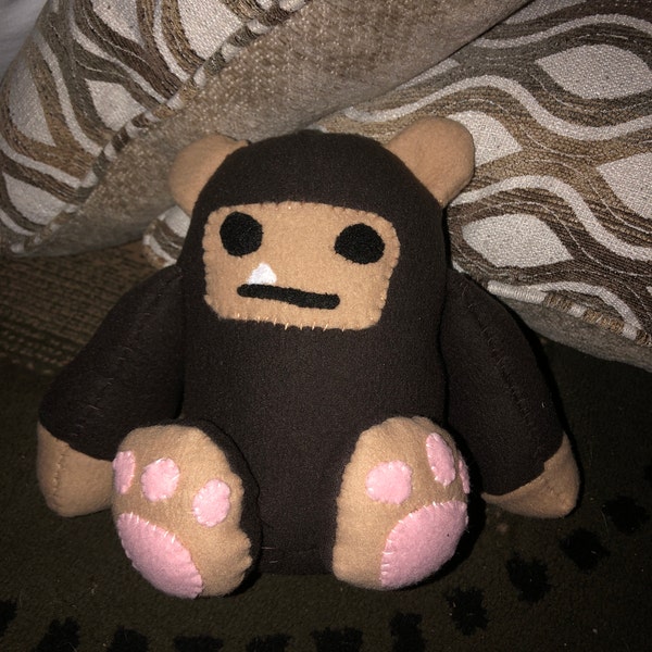 Cryptid Animal Sewing Plush .pdf Pattern Bundle Bigfoot Yeti Loch Ness ...