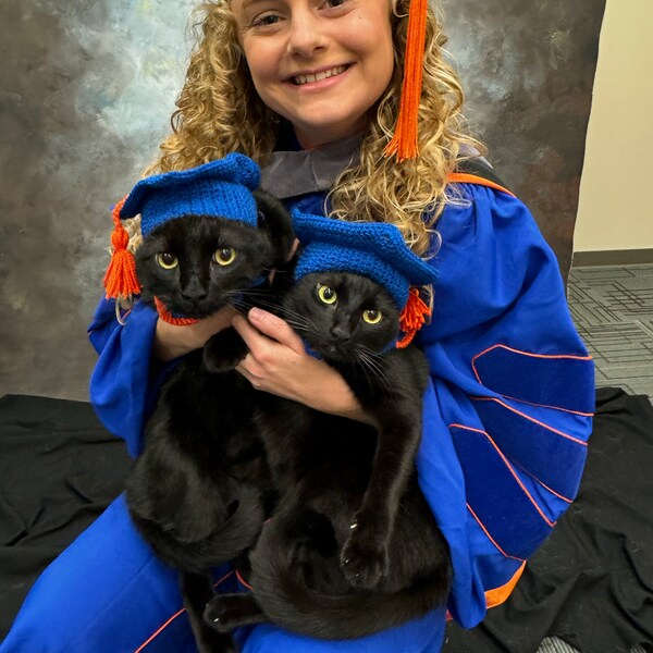 Graduation Costume for Cat, Graduation Cat Cap, Gift for Cat Lover, Cat ...