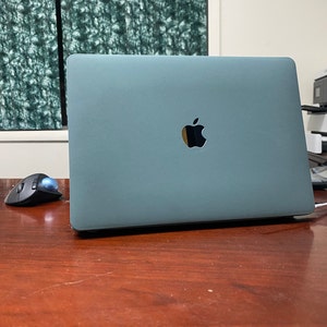 Deep Blue Shell Hard Case Cover for MacBook Air 13 MacBook Pro 13 16 15 ...