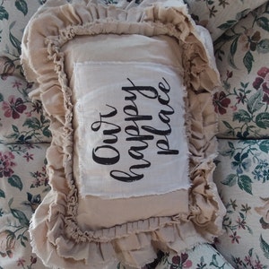 Custom Bed Scarf Bed Runner Long Multi Ruffle Ivory White | Etsy