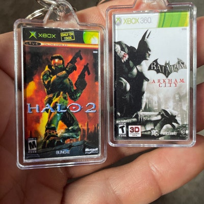 Xbox 360 Game Art Video Game Keychain Chain Hanger Pendent 2 Sided ...