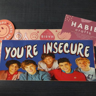 You're Insecure Bumper Sticker & Car Magnet - Etsy
