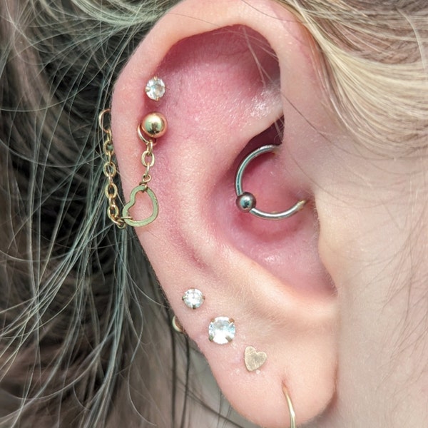 Helix or Conch Earring Helix Piercing Helix Earring Helix Piercing ...