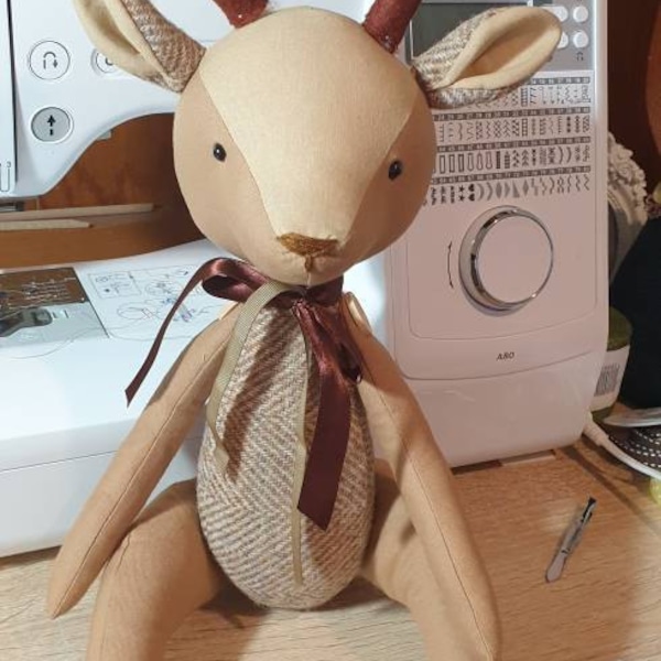 Goat Doll Sewing Pattern With Dress, Skirt, and Apron Patterns PDF - Etsy