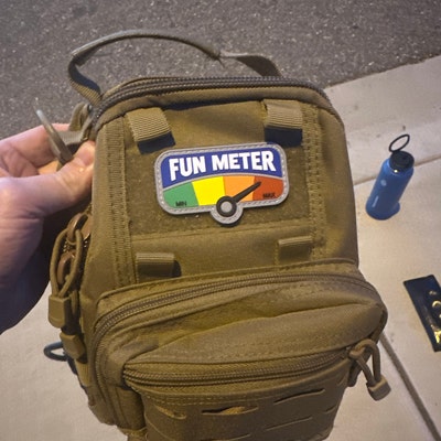 Fun Meter 3 Inch PVC Morale Patch - Etsy
