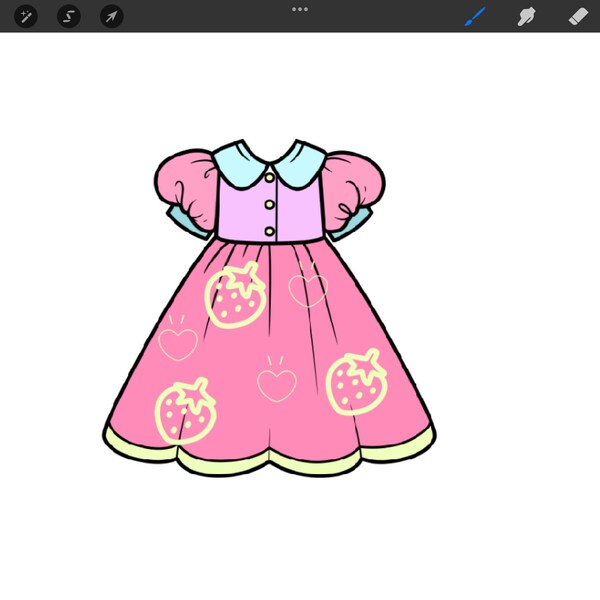 60 Procreate Fashion Flat Sketches Vol 2, Procreate Fashion Design ...