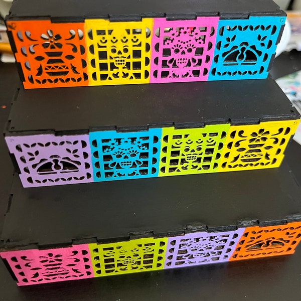 1:12 Day of the Dead Altar Laser Cut Dollhouse Miniature Ofrenda KIT ...