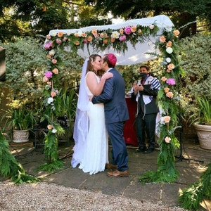 Chuppah, Copper Chuppah, Chuppah Kit, Ceremony Arch, Copper Wedding ...