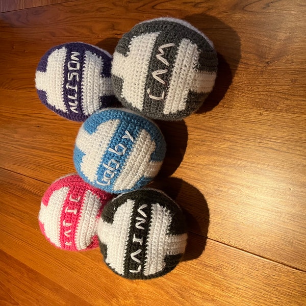 Crochet Volleyball Pattern: Amigurumi Sport Toy (PDF Pattern) - Etsy