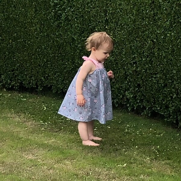 Girls Sundress Pdf Sewing Pattern Daisy Sundress, Baby Sundress Pattern ...