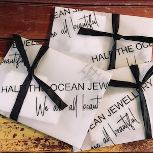 Personalised Vellum Paper Packing Paper Branded Packaging - Etsy
