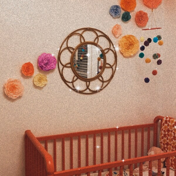 Mexican Fiesta, Streamers Backdrop Rainbow, Wall Decor, Ruffled Crepe ...