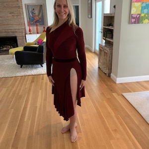 Tango skirt with belt | Etsy