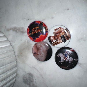 Album Cover Pins 1.25 Custom Music Album Pins for Backpacks Music Pin ...