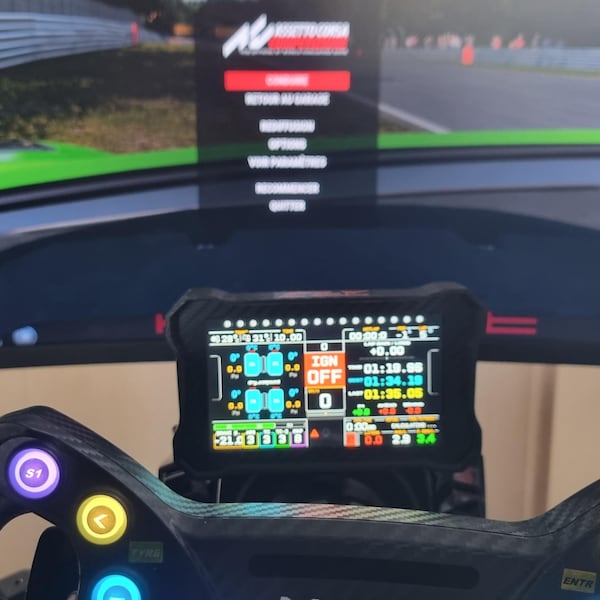 Button Box Sim Racing Console, 22 Funzioni, Leva Ignizione E Start ...