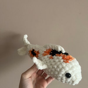 Crochet No-sew Koi Fish Pattern - Etsy