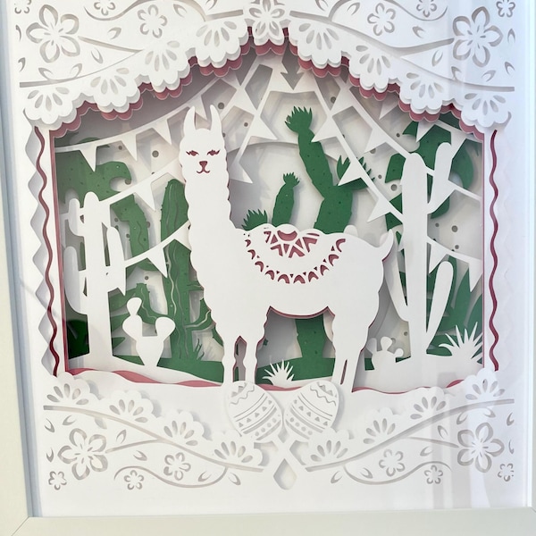 Last Supper Shadow Box SVG Template, Da Vinci Papercut Lightbox Cricut ...