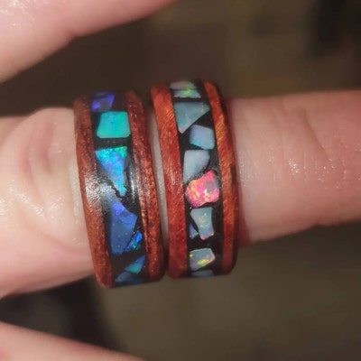 4mm Black Ceramic Ring Blank / Core With 2mm Inlay Channel - Etsy