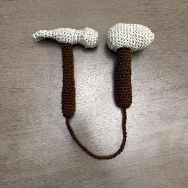 Hammer Crochet Pattern Set, Hammers Crochet Pattern, Amigurumi Tools ...