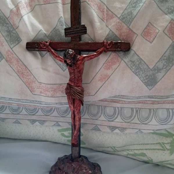 The Passion of The,realistic Christ, Crucifix, Jesus, Catholic Art, 3D ...