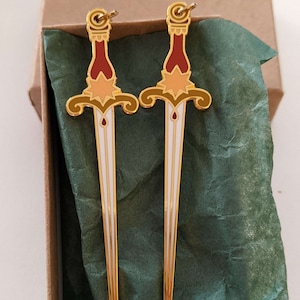 Dagger Hard Enamel Pin Art Nouveau, Sword Pin, Pins, Lapel Pin, Hat Pin ...