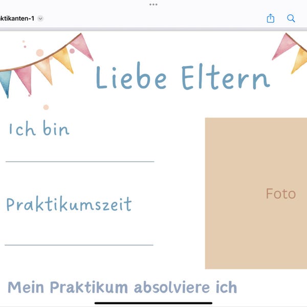 Portfolio Kindergarten | Portfolio Backen/Kochen | Portfolio Krippe ...