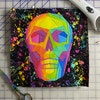 Fractured Skull 10" Block - FPP Pattern - Etsy