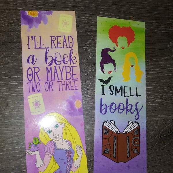 I’ll Read A Book or Maybe Two or Three Bookmark - Etsy