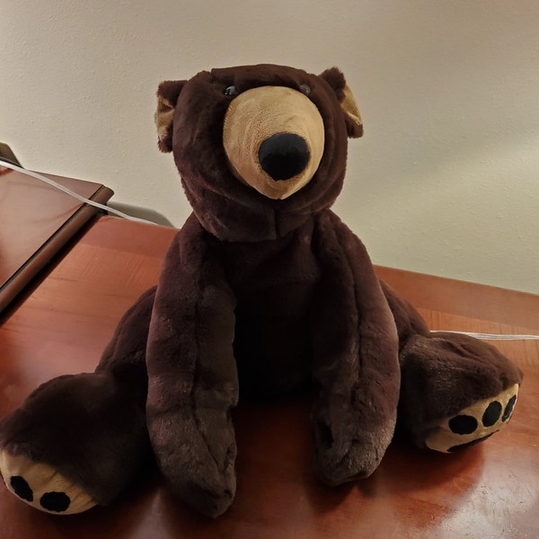 Sherbet Polar Bear PDF Sewing Pattern 30" Long Stuffed Animal - Etsy