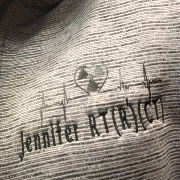 Radiology Nurse Jacket CT Embroidered Radiologist Custom Personalized ...