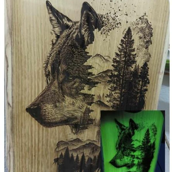 Laser Burn PNG | Wolf | Engrave | Laser Ready | Digital Design File ...