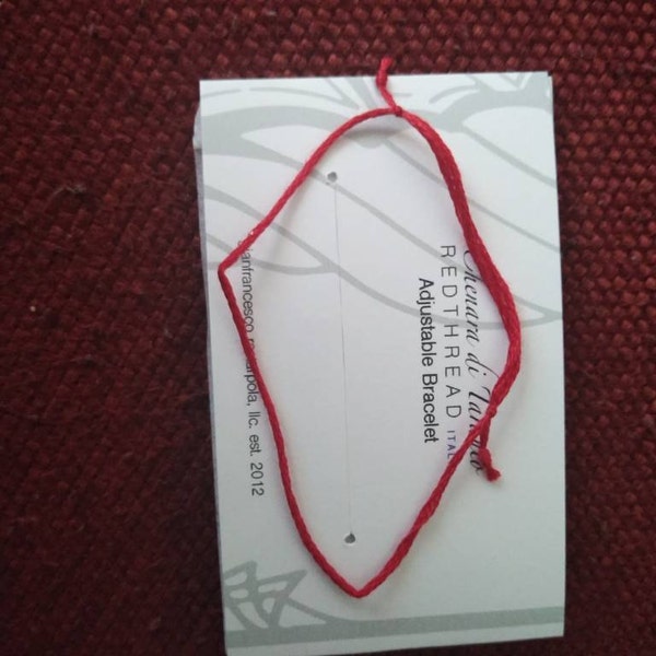 Red String Bracelet Real Red Thread Jewelry Red String Red String of ...