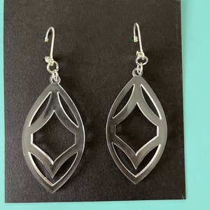 10 Elegant Wooden Earring Templates Bundle Laser Cut Dangle Designs for ...