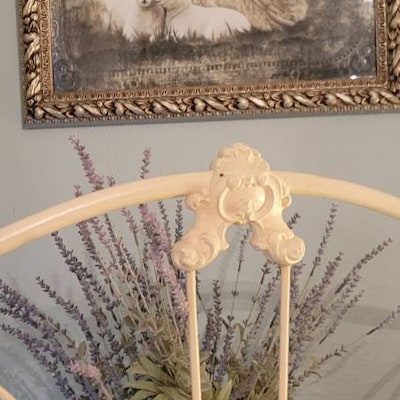 French Country Rabbit With Crown Wall Art Print Regency Formal Dining ...