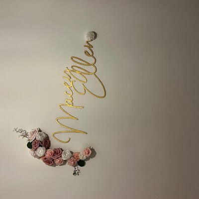 TURNS ONE Birthday Party Wooden Extra Large Sign in CALLIGRAPHY Font ...