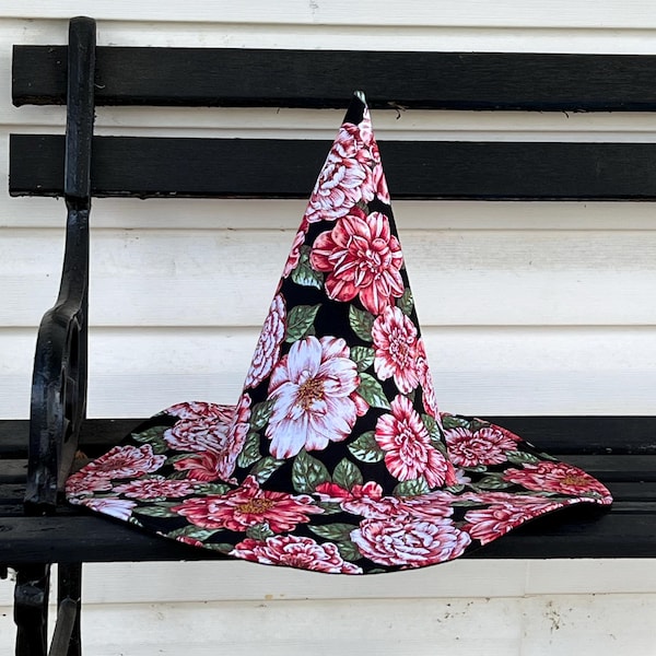 Witch Hat Sewing Pattern – 5 Sizes (toddler to Adult Men) – DIY ...