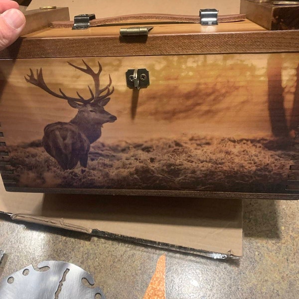 Monster Deer Rack Shooter's Box - Etsy