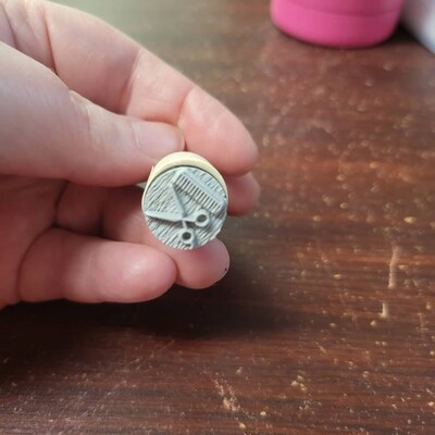 Garbage Rubber Stamp Trash Can Stamp Cute Garbage Stamp - Etsy