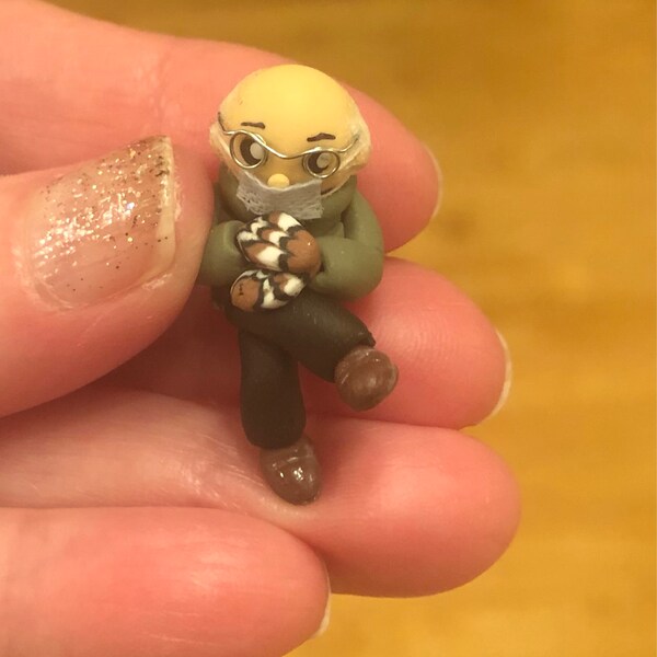 Senator Bernie Sanders Meme Miniature Dollhouse Scale 1:12 / Dollhouse ...