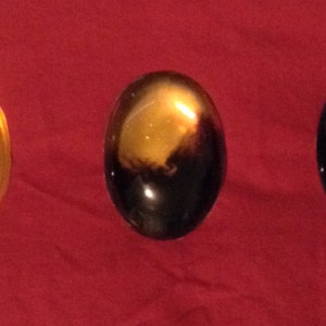 Extra Large Oval Gem comes in Many Colors - Etsy