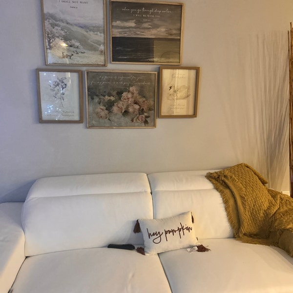 Gallery Wall Scripture Wall Art Prints, PRINTABLE Bundle, Christian ...