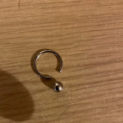 Marquise and Round CZ Butterfly Industrial/scaffold Bar - Etsy UK