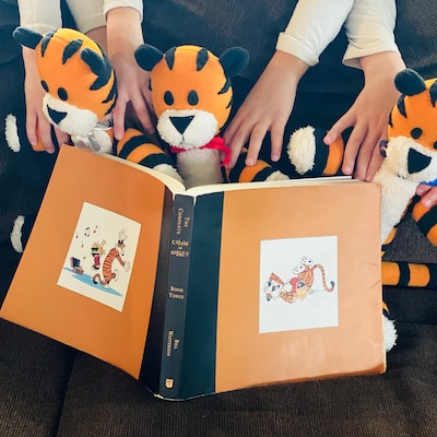 Stuffed Hobbes Plush Tiger 14 Character Collectable - Etsy