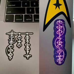 Vulcan Sticker IDIC infinite Diversity in Infinite - Etsy