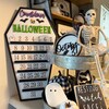 Countdown to Halloween Calendar With Moveable Ghost, Halloween Ghost ...